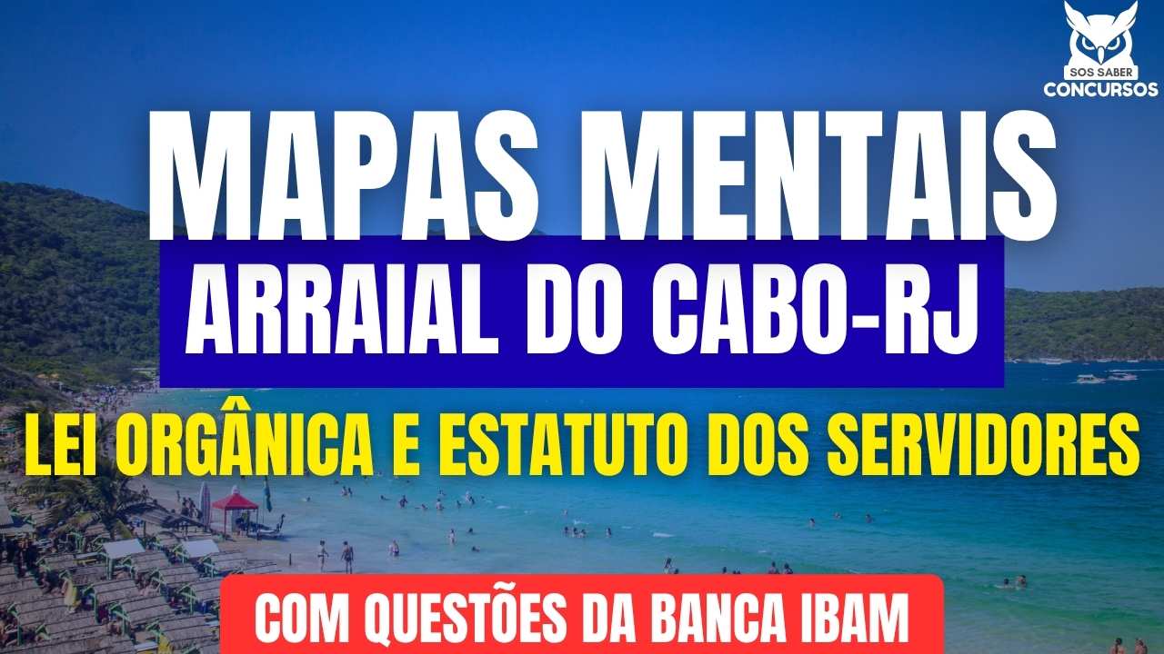 Concurso de Arraial do Cabo-RJ - SOS SABER CONCURSOS